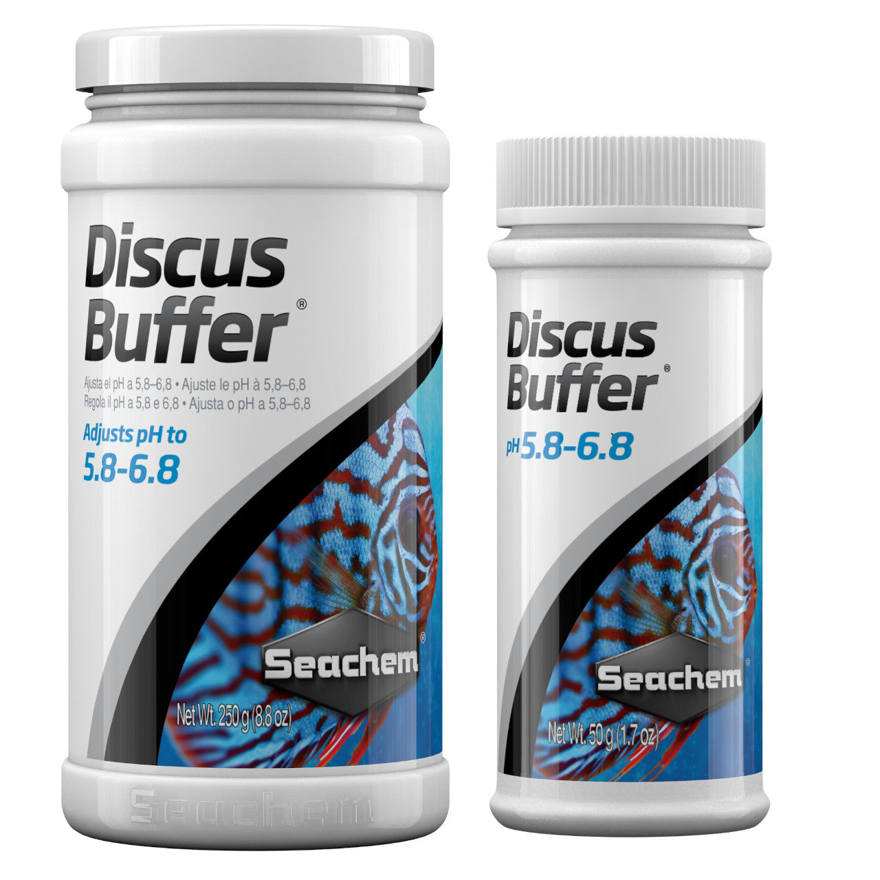 Seachem Discus Buffer - Water Conditioner pH Adjuster for Aquariums ...