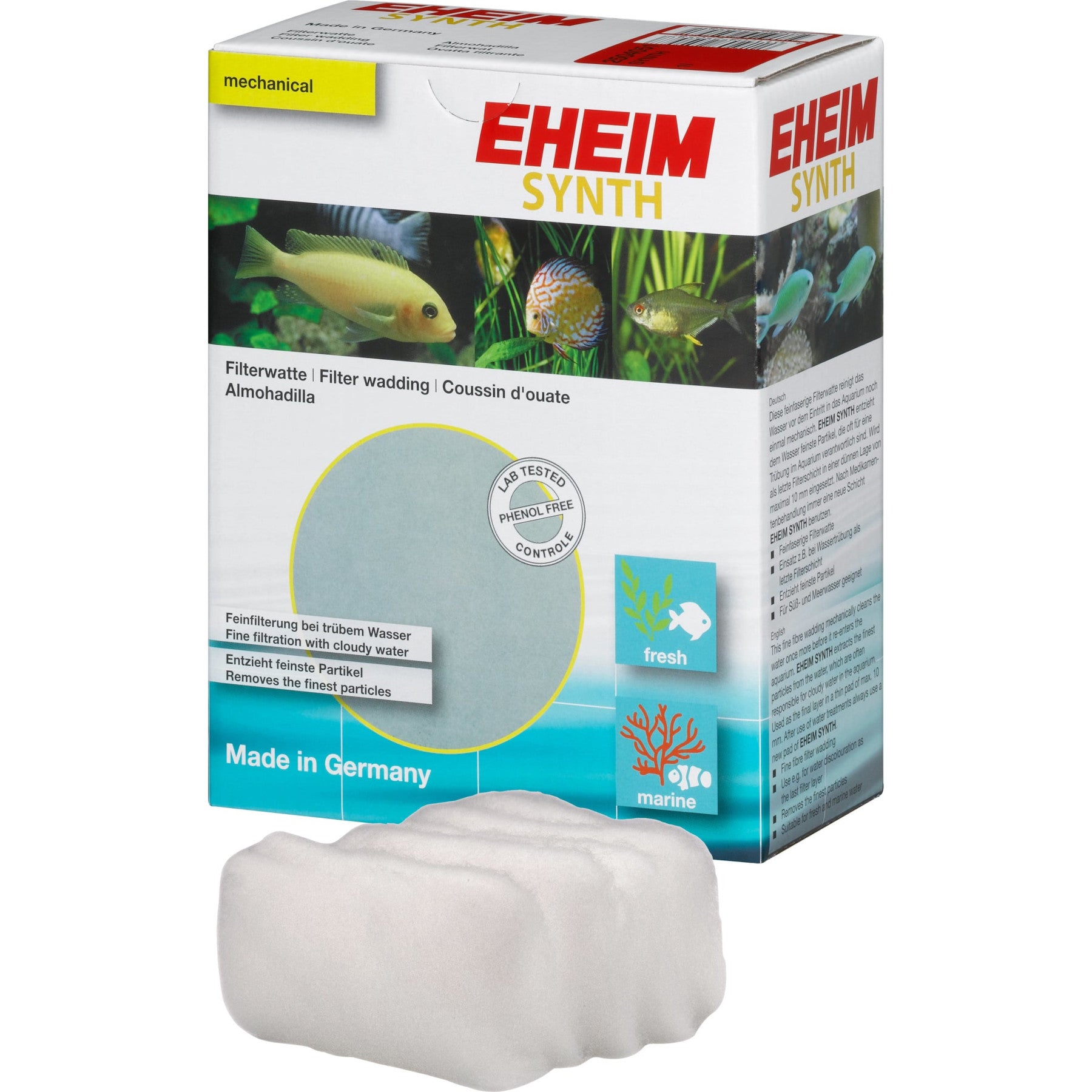 EHEIM Synth Fine Filter Floss - Aquarium Filter Media Mech Pro – Pro Shrimp