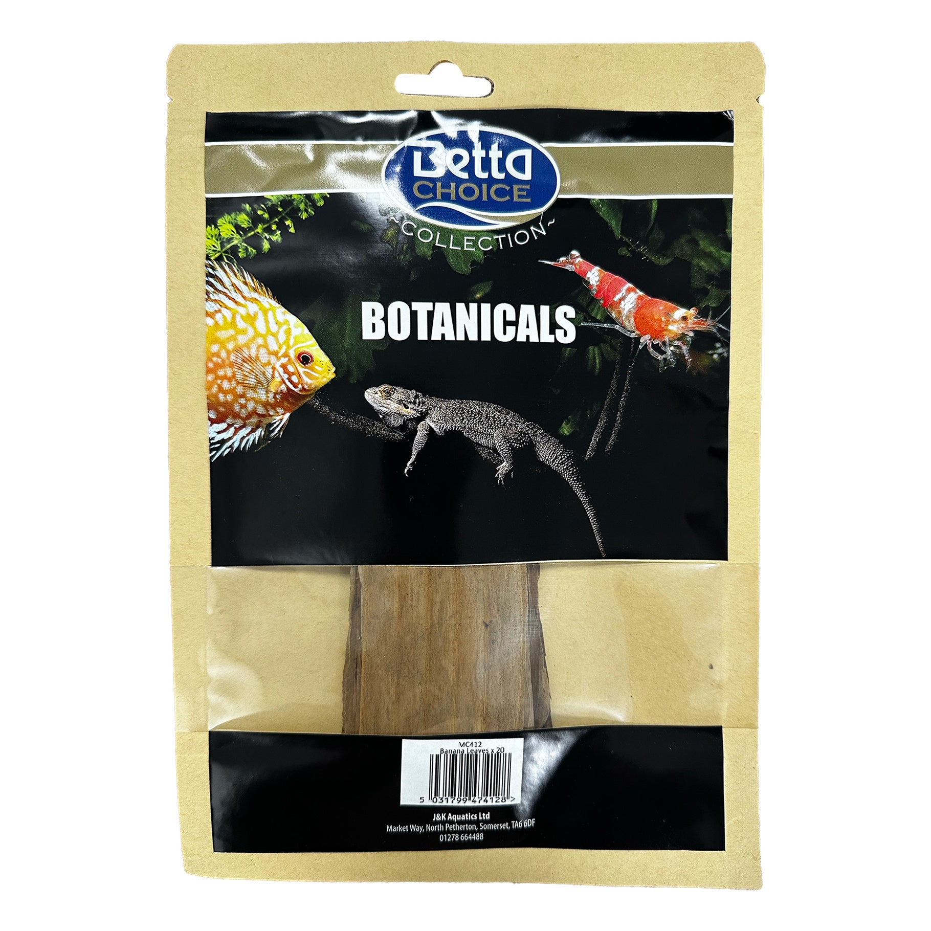 Betta Banana Leaves - Aquarium Botanicals Water Conditioner Shrimp ...