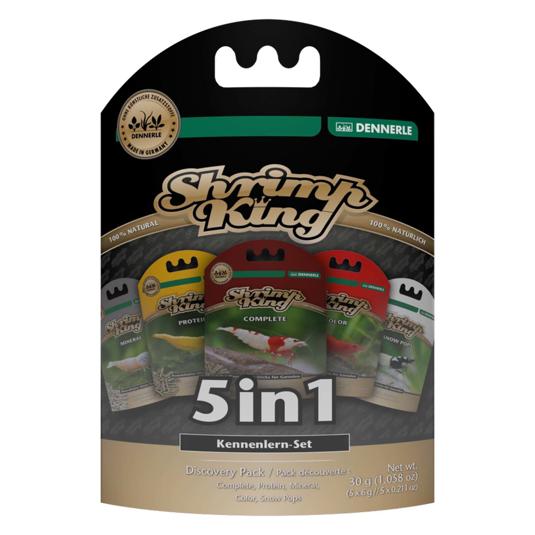 Shrimp King 5in1 - Discovery Pack - Shrimp Food for Aquariums – Pro Shrimp